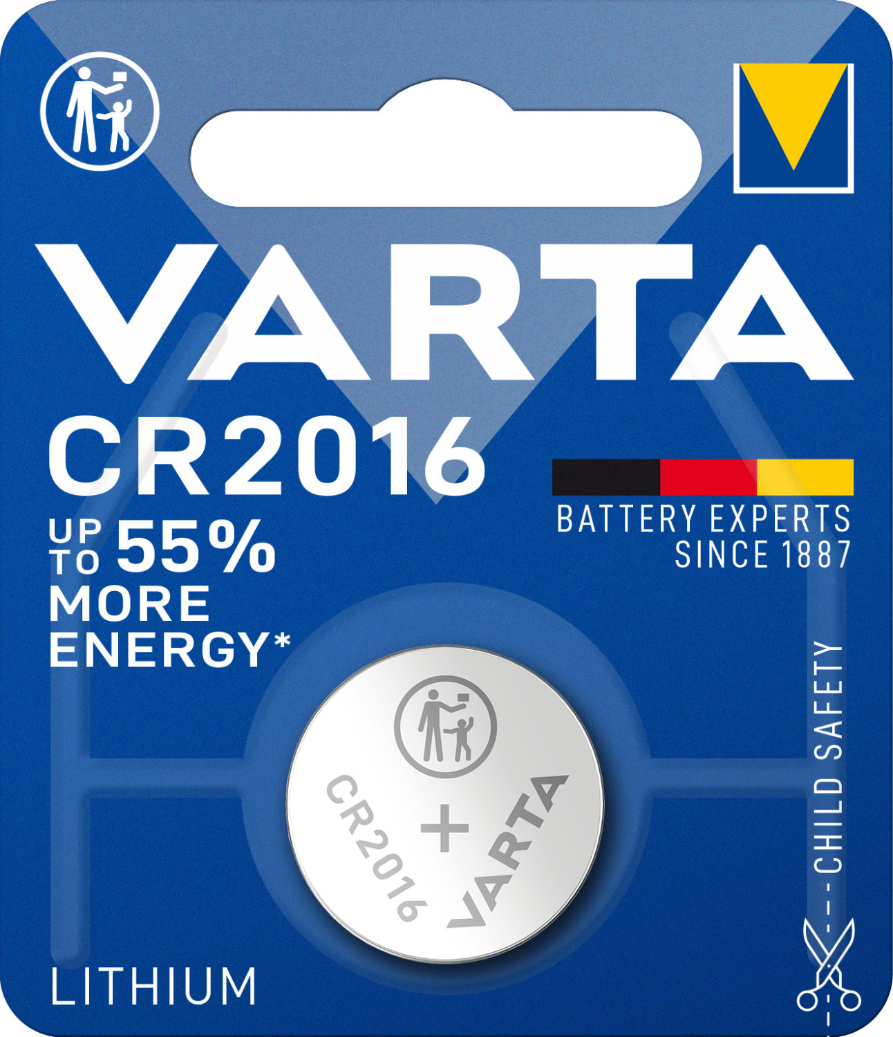 Varta CR2016 - Litium-paristo elektronisiin laitteisiin